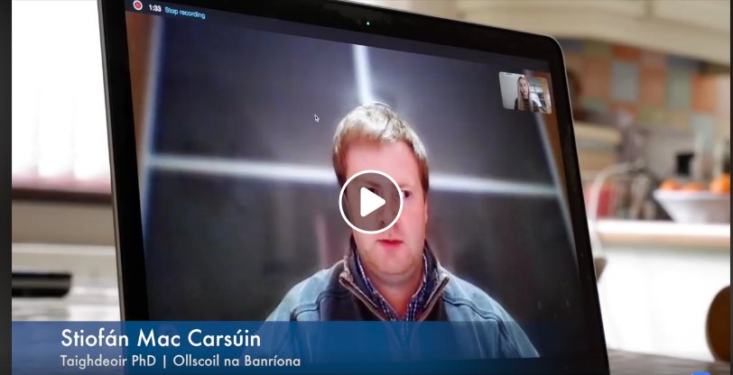 Stephen Carson presents COPD programme in Irish Gaelic on Meon Eile ...